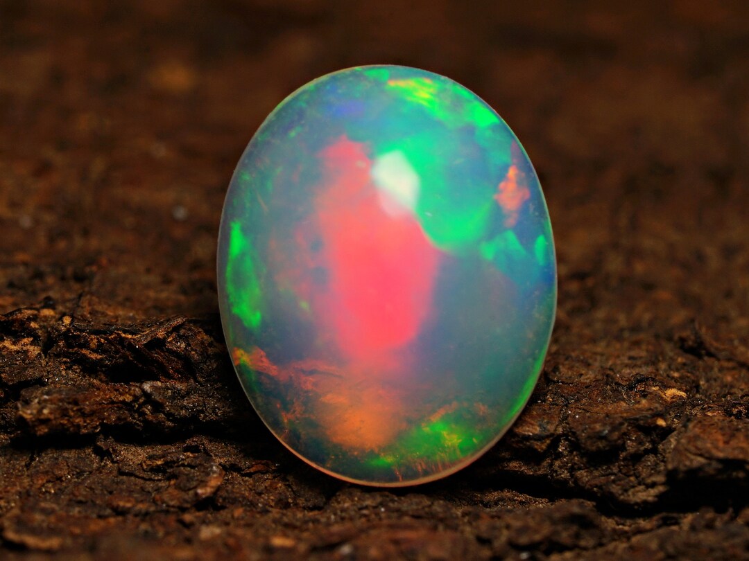 Top Quality Natural Ethiopian Welo Opal Cabochon 8x10mm Ethiopian Opal Oval Cabochon, Welo Opal ...