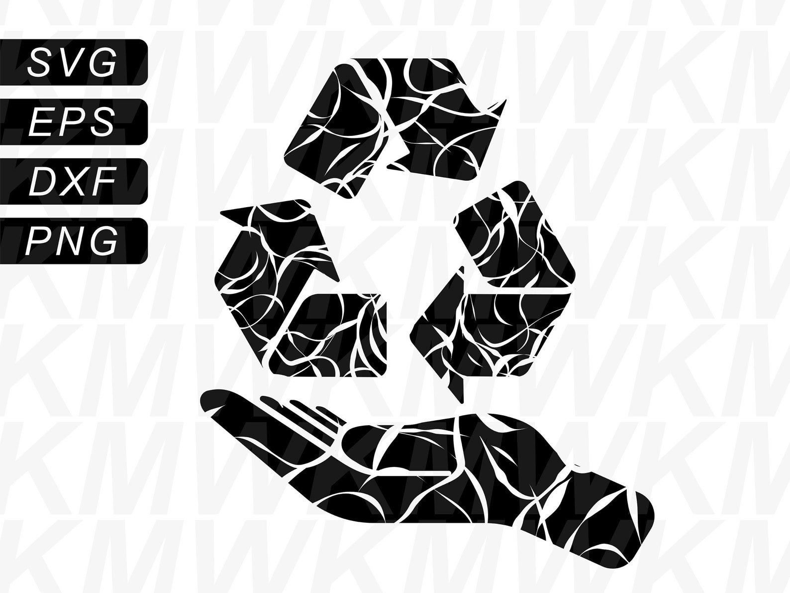 Recycling Symbol SVG, Hand SVG, Eco SVG, Esg,lift Up,digital Download ...