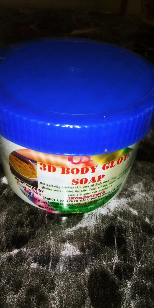 3D Glow Body Soap All Natural Fruit Soap 250g - Etsy