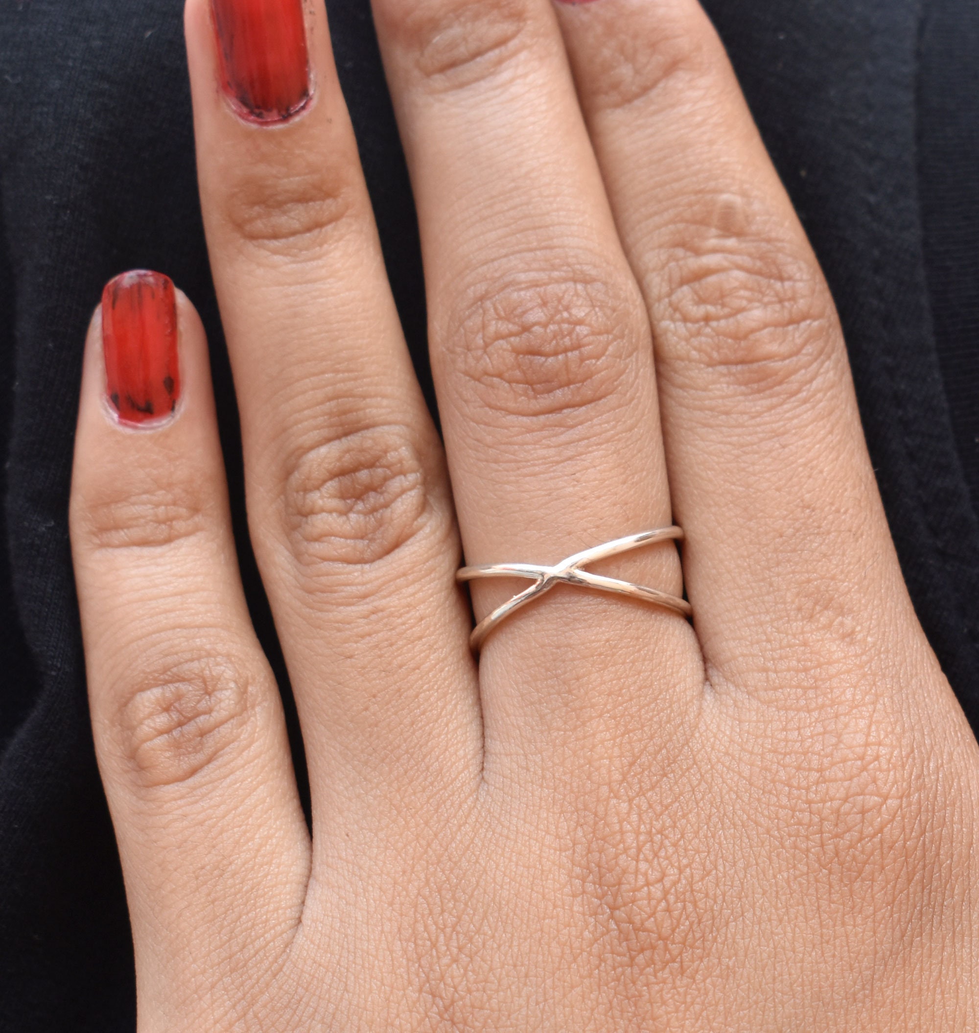 925 Sterling Silver, Tiny Silver Ring, Silver Jewelry, Women Ring ...