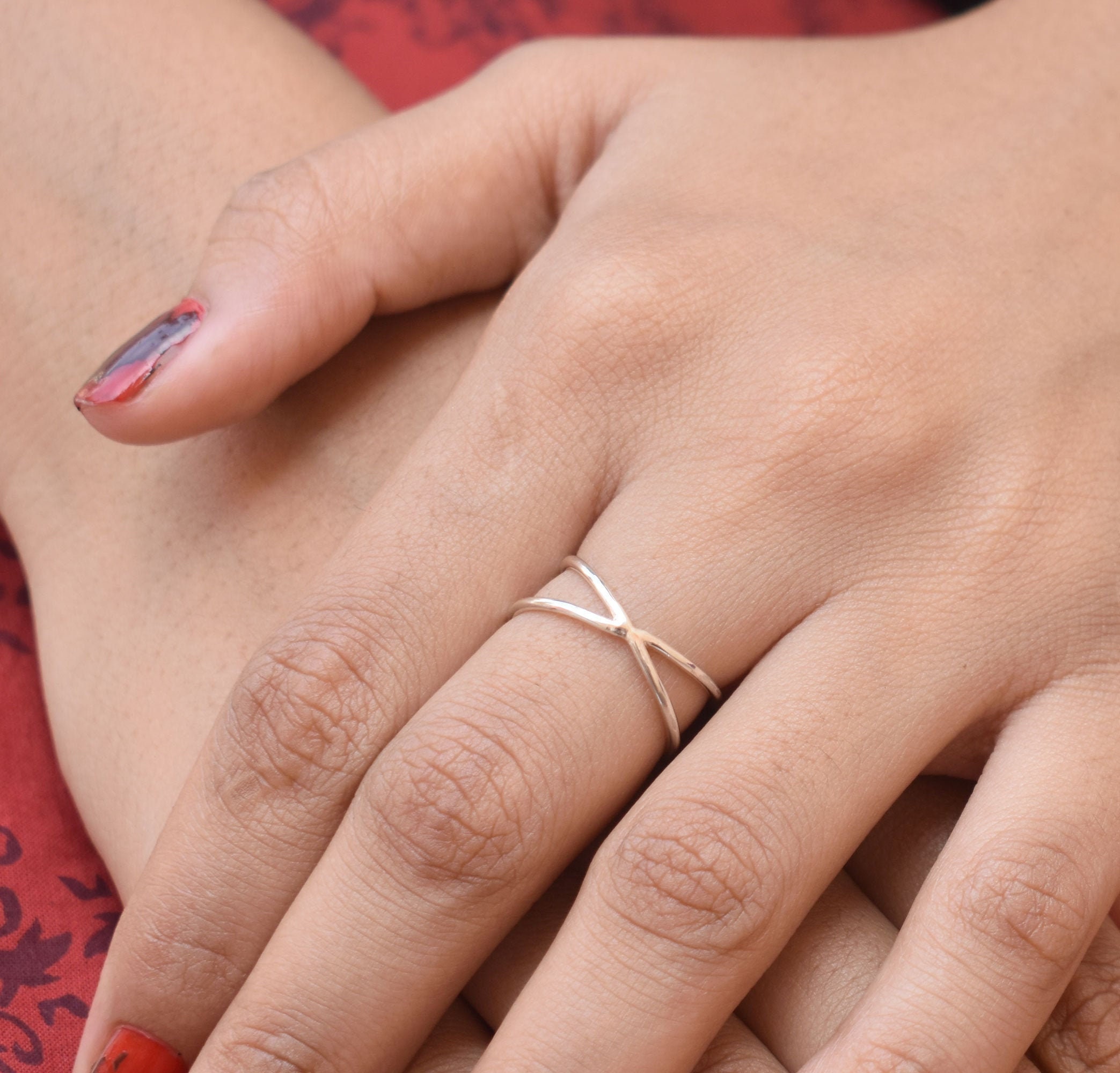 925 Sterling Silver, Tiny Silver Ring, Silver Jewelry, Women Ring ...