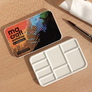 Mini Mixing Tray - Credit Card Size - Etsy