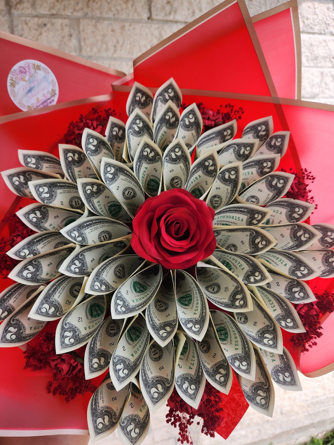Bill Bouquet Money Bouquet Artificial Bouquet Gifts - Etsy
