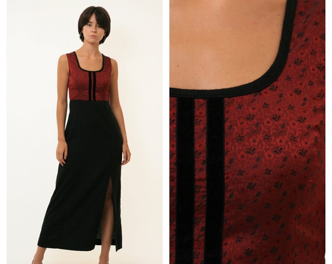 70s Vintage Sundress Medieval Alpen Austrian Dirndl Octoberfest ...