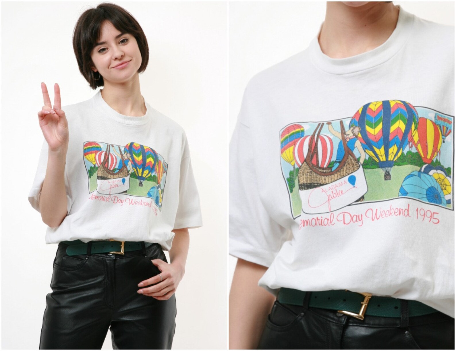 1995 Weekend Vintage Graphic Print Logo Cotton T-shirt 18160 - Etsy