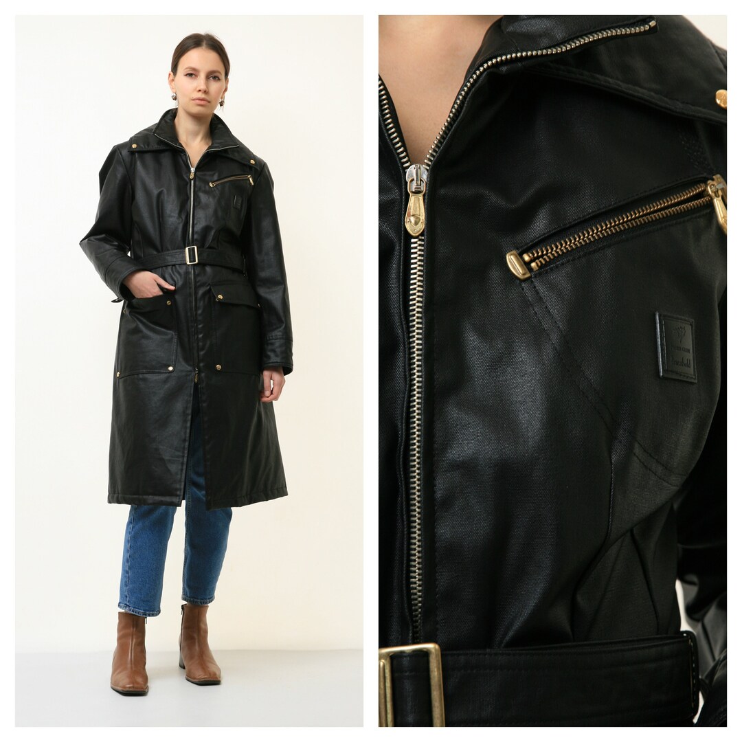 Waxed Jacket Hunting Black/ Waxed Cotton Jacket 80s Woman Sacket Driza ...