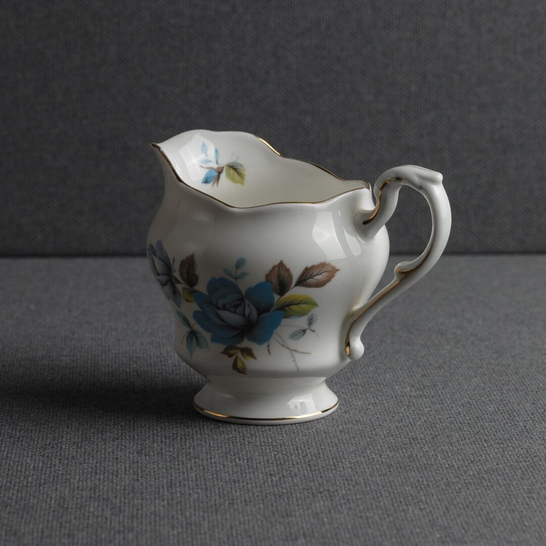 Paragon Blue Mist Creamer Bone China Milk Jug Vintage Piece Collectible ...