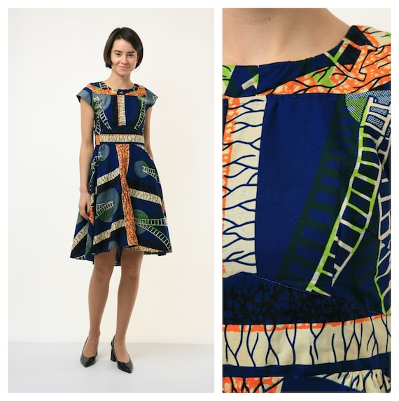 60s Vintage Woman Mini Psycho Style Dress Size Small 3785/ | Etsy