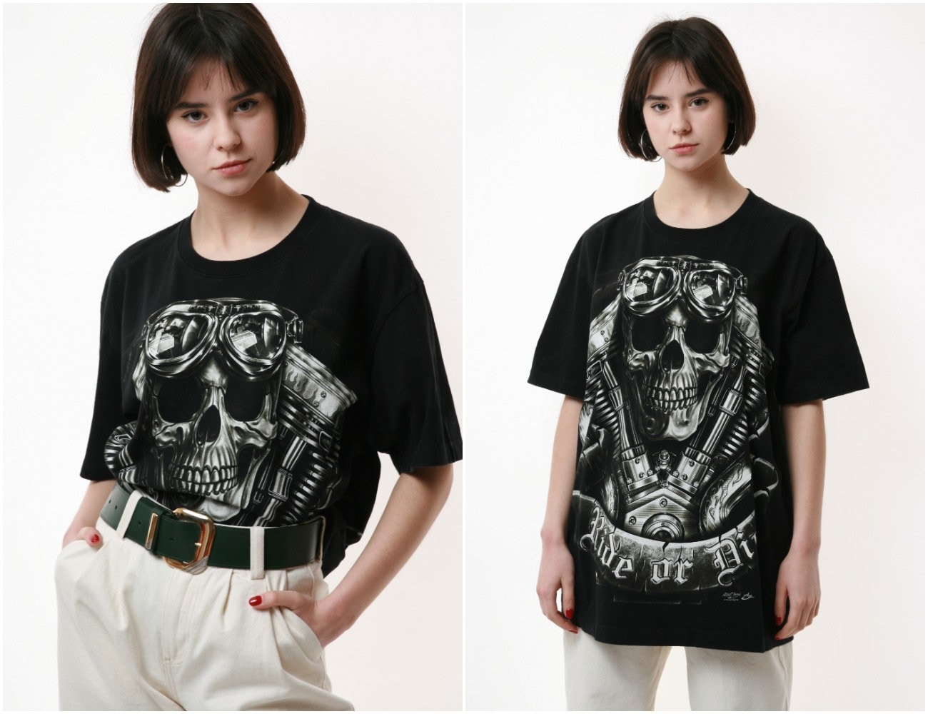 90s Rare Rock Rocker Skull Skeleton Vintage Oldschool Graphic - Etsy