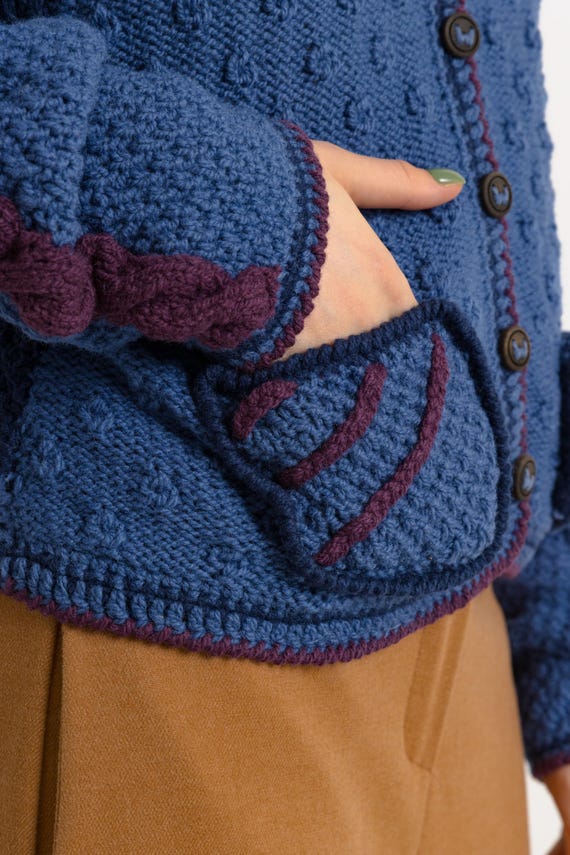 Original 1980s Hand Knit made in Germany/Bavarian Sty… - Gem