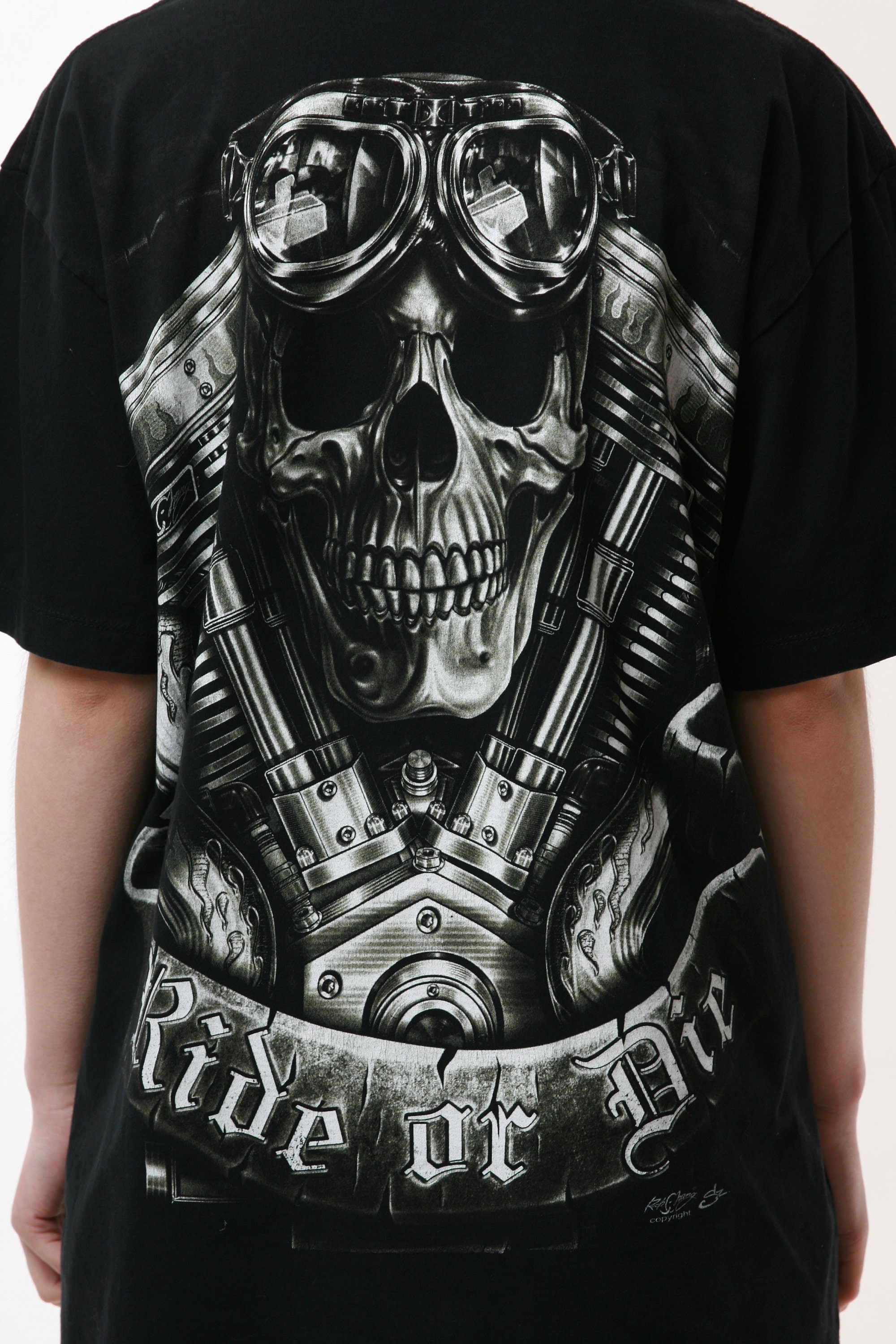 90s Rare Rock Rocker Skull Skeleton Vintage Oldschool Graphic - Etsy