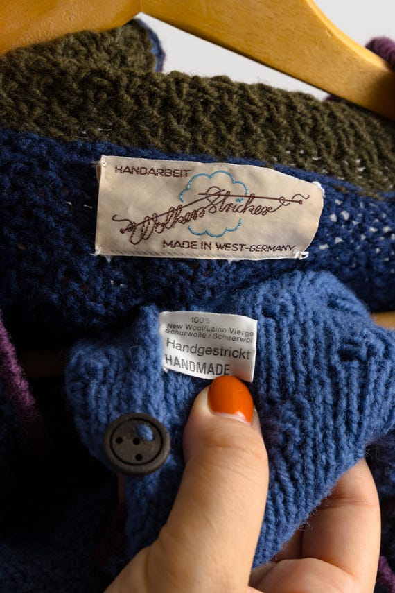 Original 1980s Hand Knit made in Germany/Bavarian Sty… - Gem