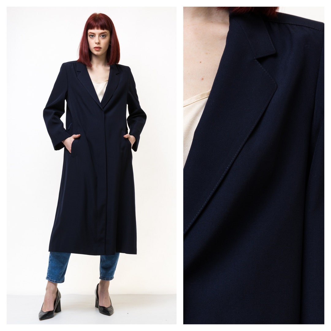80s Woman Lambswool Coat Women Vintage 80s Winter Coat Long Wool Coat