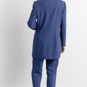 Vintage Jaeger Suit | 80s Vintage Jaeger London Dark Blue Beige ...