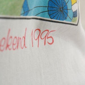1995 Weekend Vintage Graphic Print Logo Cotton T-shirt 18160 | Etsy