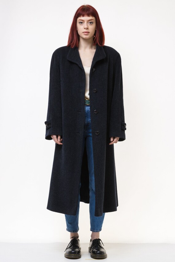 80s Woman Lambswool Mohair Coat Women Vintage 80s Win… Gem