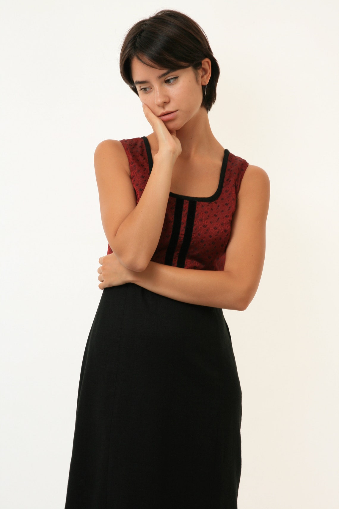 70s Vintage Sundress Medieval Alpen Austrian Dirndl | Etsy