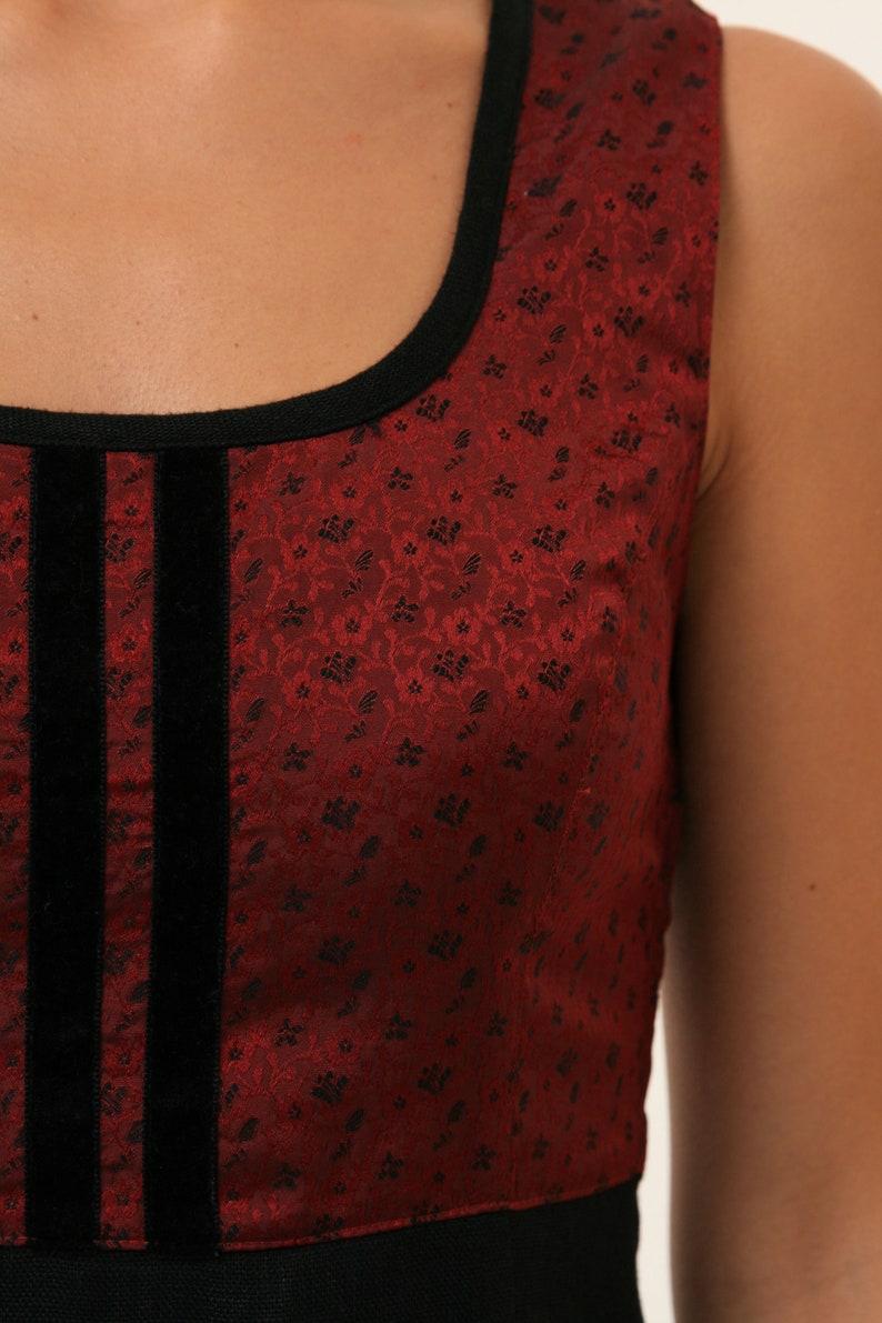 70s Vintage Sundress Medieval Alpen Austrian Dirndl | Etsy