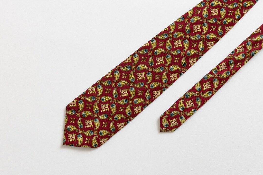 Vintage Arturo Nucci Man Tie Abstract Pattern Crazy Print Necktie Retro ...