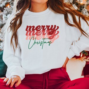 Merry Christmas Sweater, Christmas Family Sweater, Merry Sweater ...