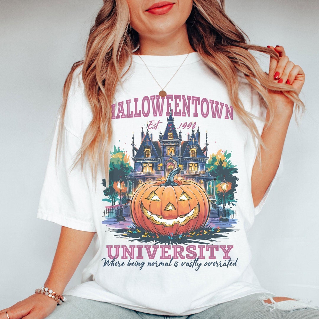 Comfort Colors, Halloweentown T Shirt, Halloweentown University T-shirt ...