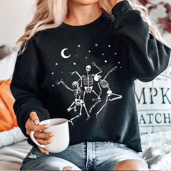 Skeleton Sweater - Etsy