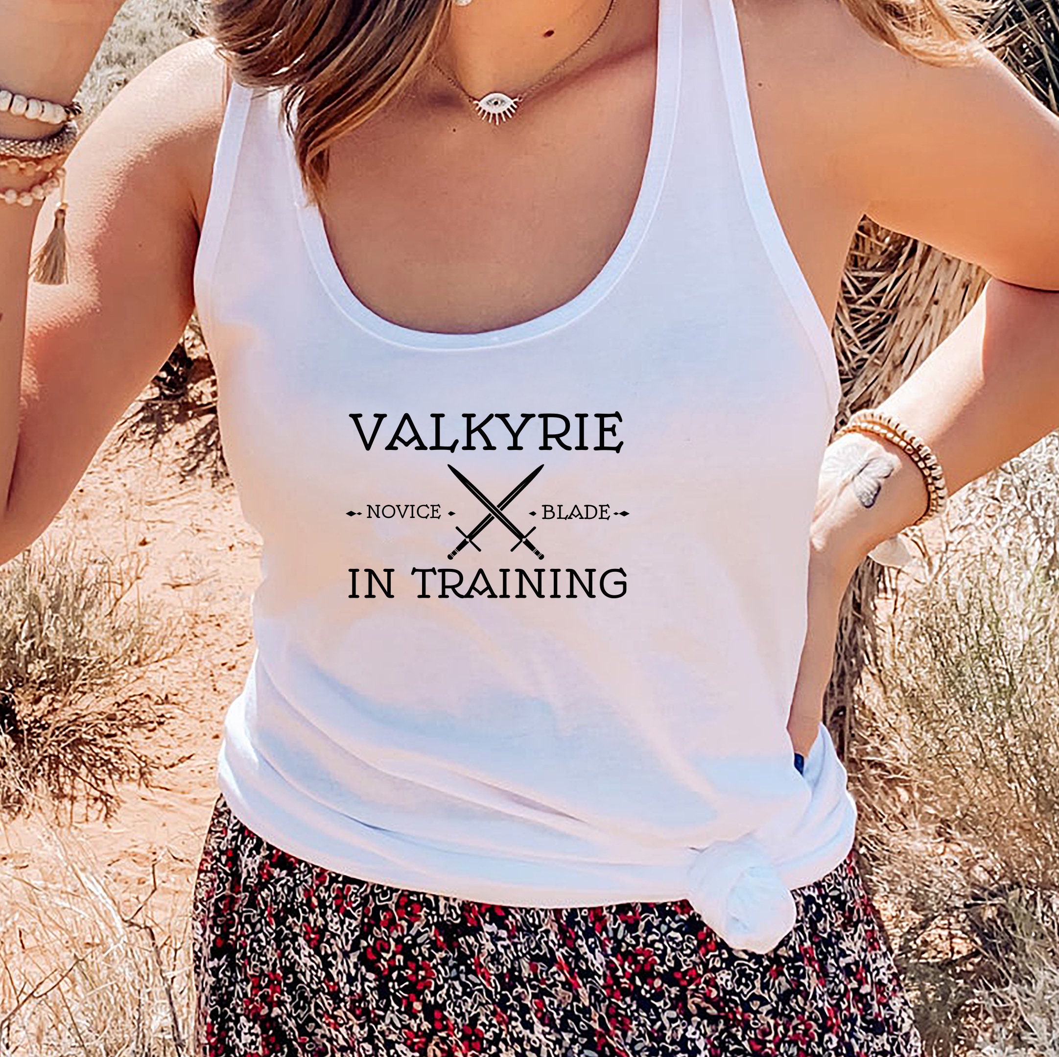 SJM, Original Design - Valkyrie in Training Tank Top, Bookish ...