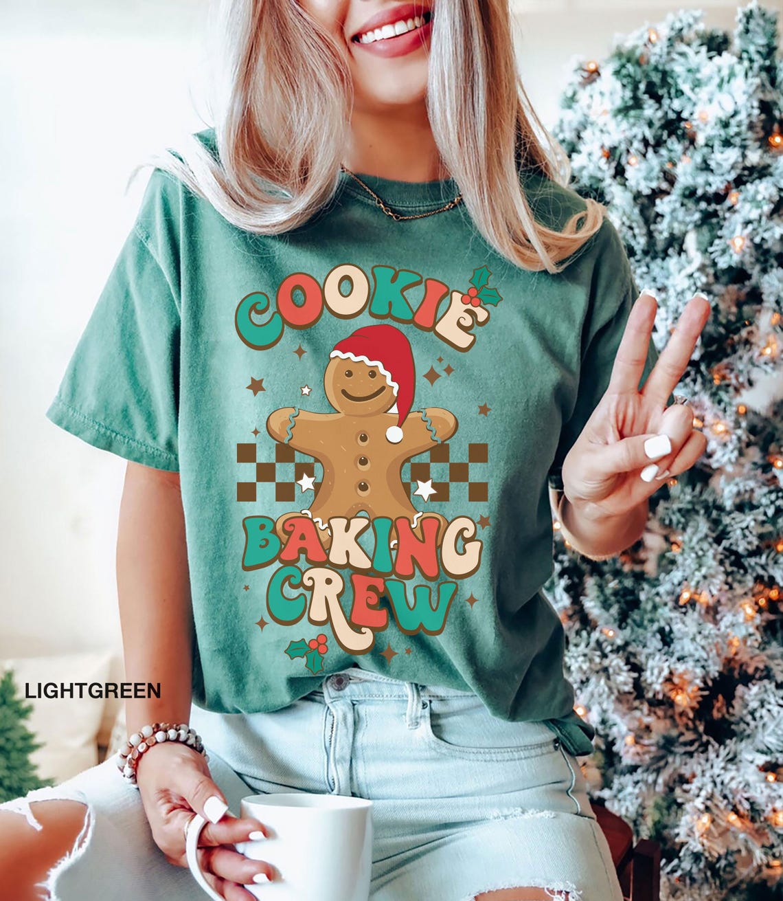 Comfort Colors® Cookie Baking Crew Shirt, Cookie Baking T-shirt ...
