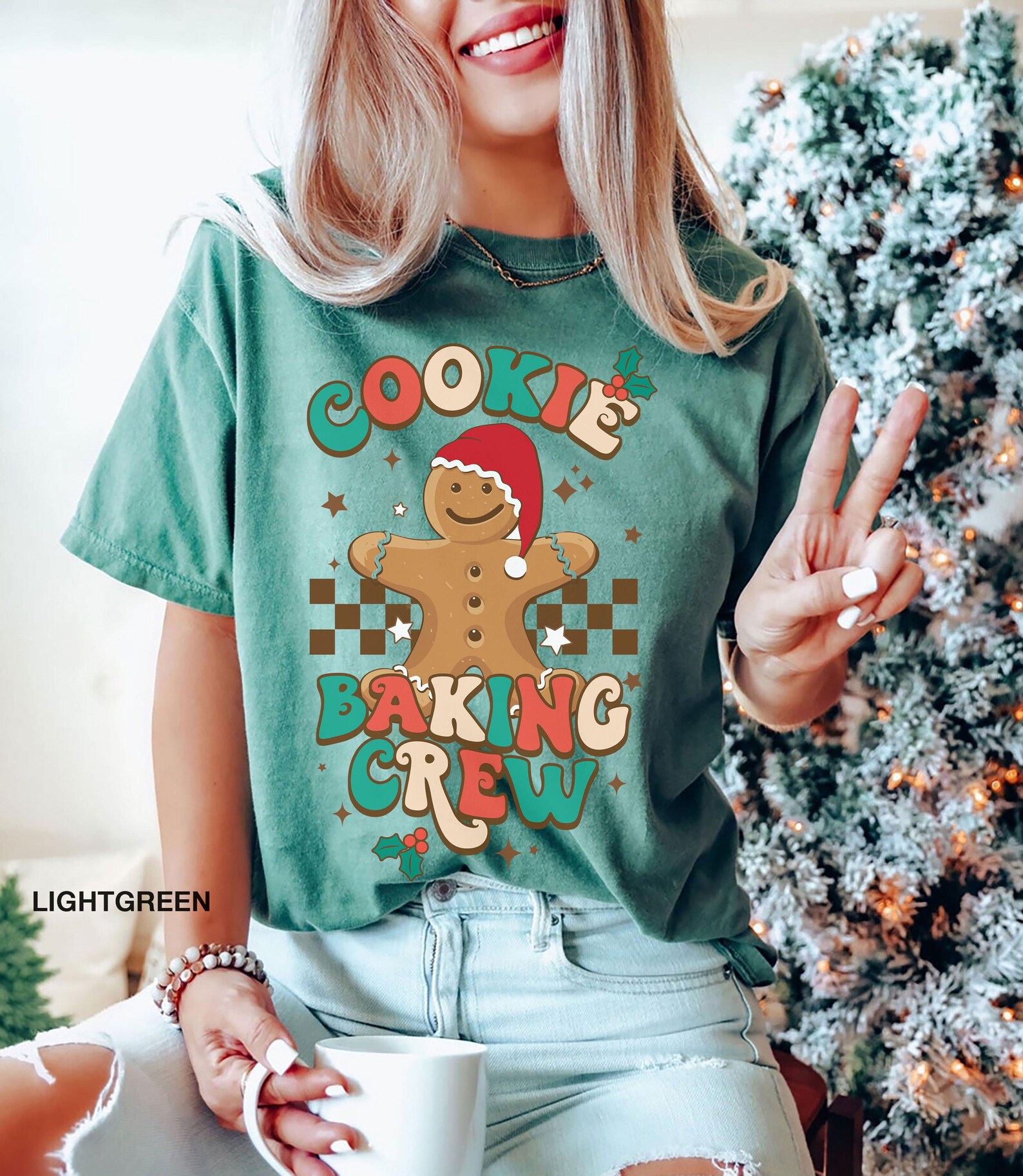 Comfort Colors® Cookie Baking Crew Shirt, Cookie Baking T-shirt ...