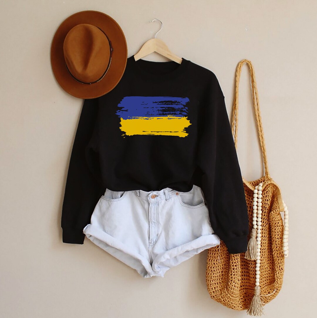 Support Ukraine, Ukrainian Flag Sweatshirt, Unisex Sweatshirt, Support ...