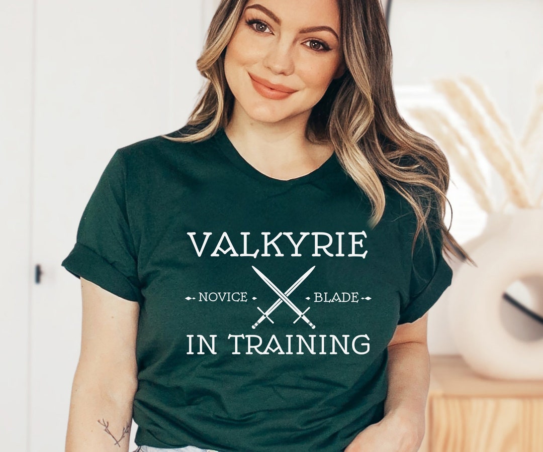 SJM - Valkyrie in Training Shirt, Bookish, Bibliophile, Ataraxia ...