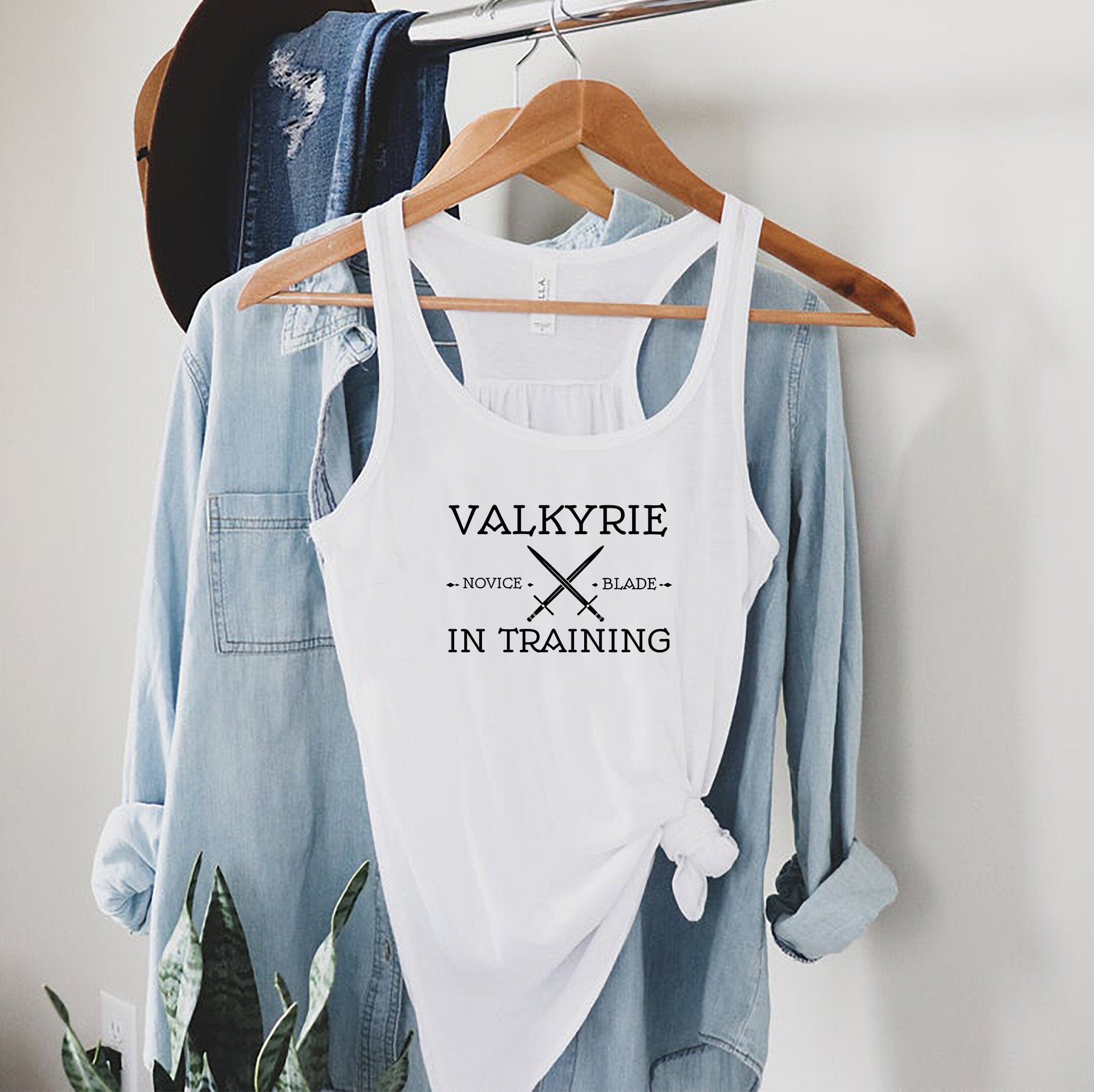 SJM, Original Design - Valkyrie in Training Tank Top, Bookish ...