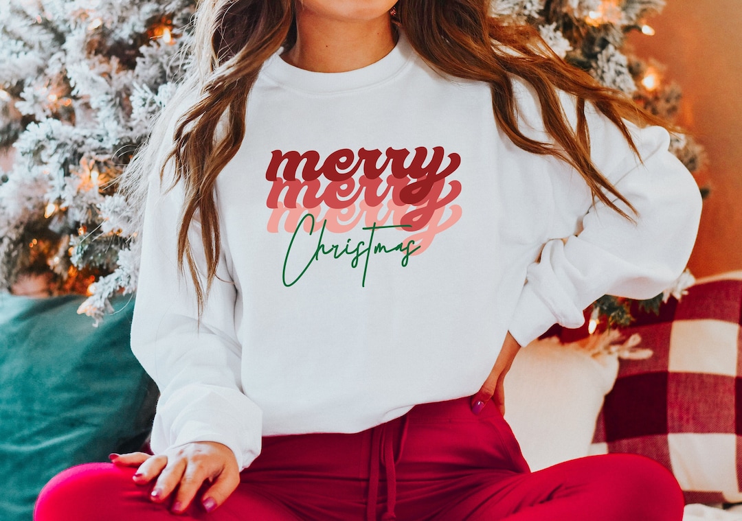Merry Christmas Sweater, Christmas Family Sweater, Merry Sweater ...