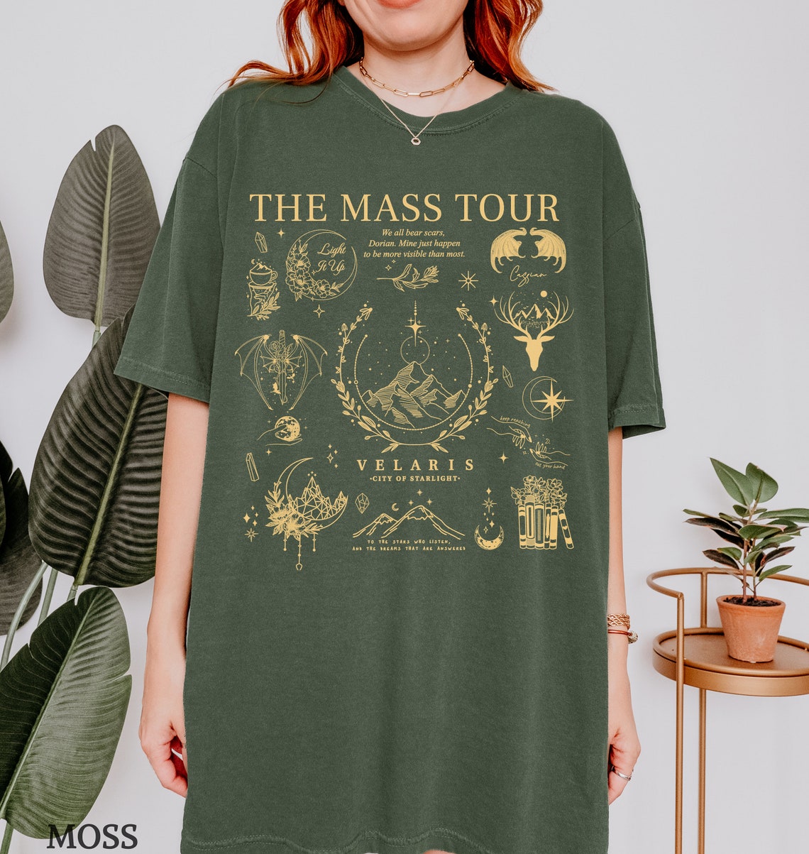 The Mass Tour Tshirt, Velaris Shirt, to the Stars Who Listen, SJM Merch ...