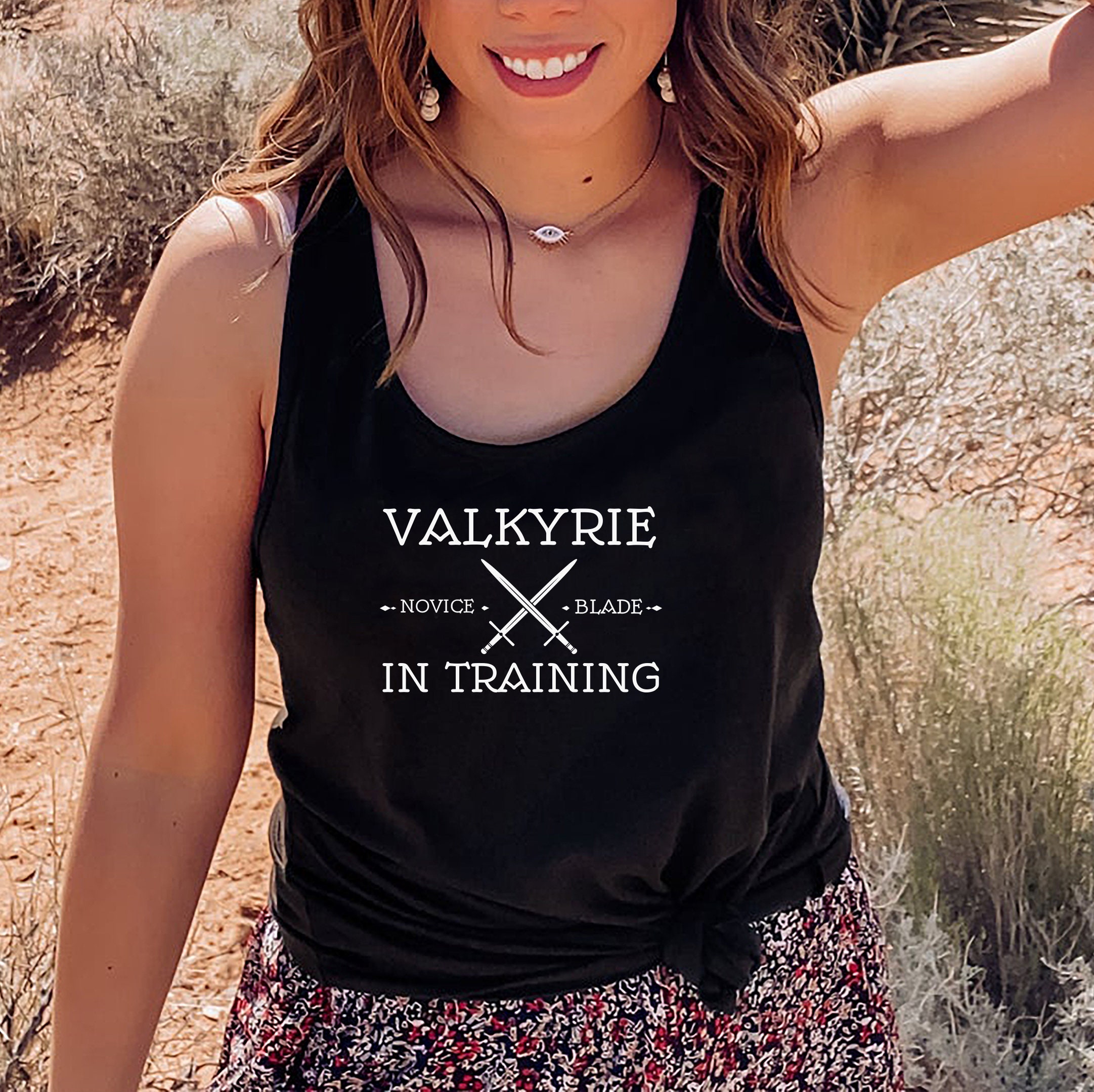 SJM, Original Design - Valkyrie in Training Tank Top, Bookish ...