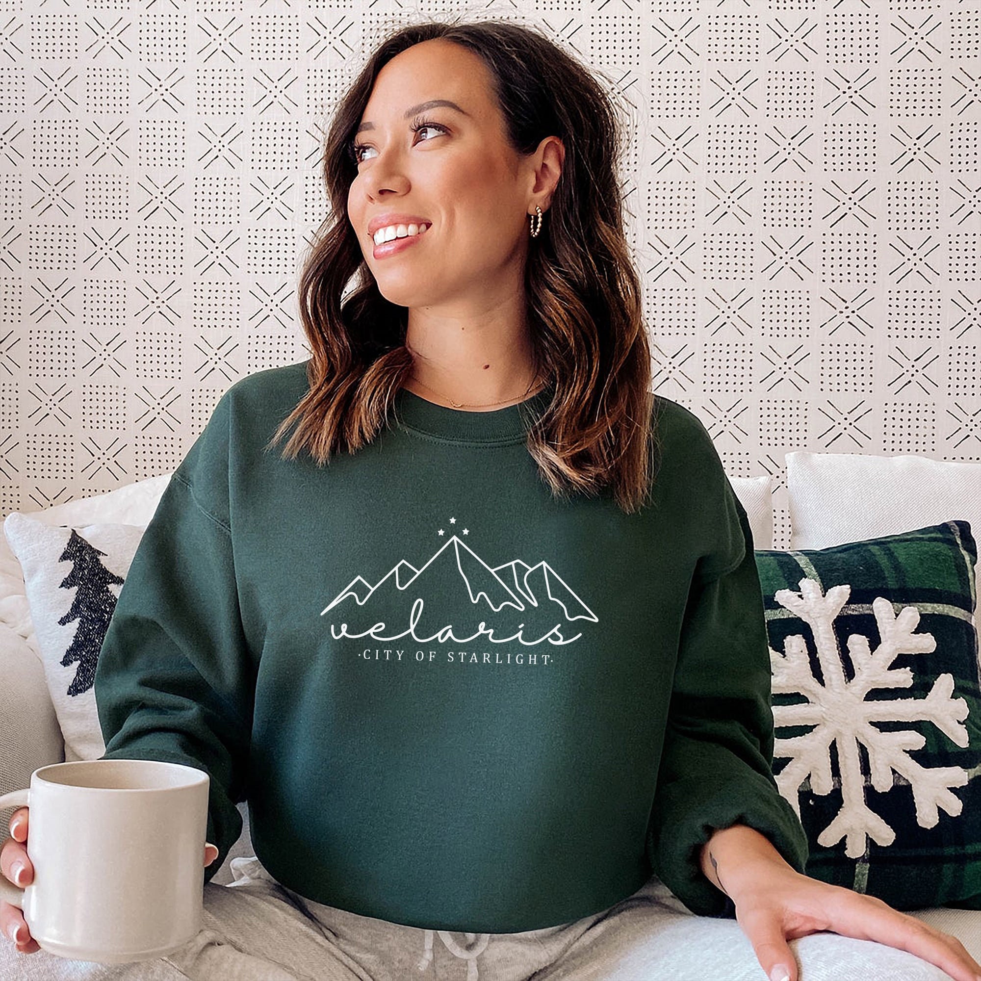 Velaris Sweatshirt the Night Court A Court of Thorns and | Etsy