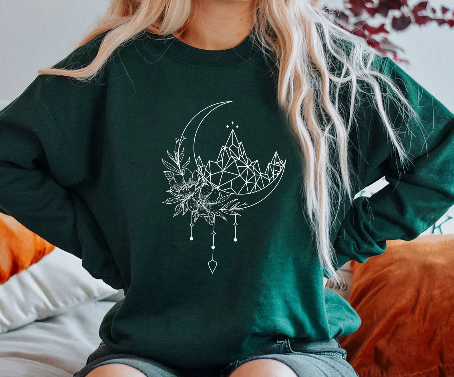 SJM - ACOTAR Feyre's Tattoo SWEATSHIRT, the Night Court Gift, A Court ...