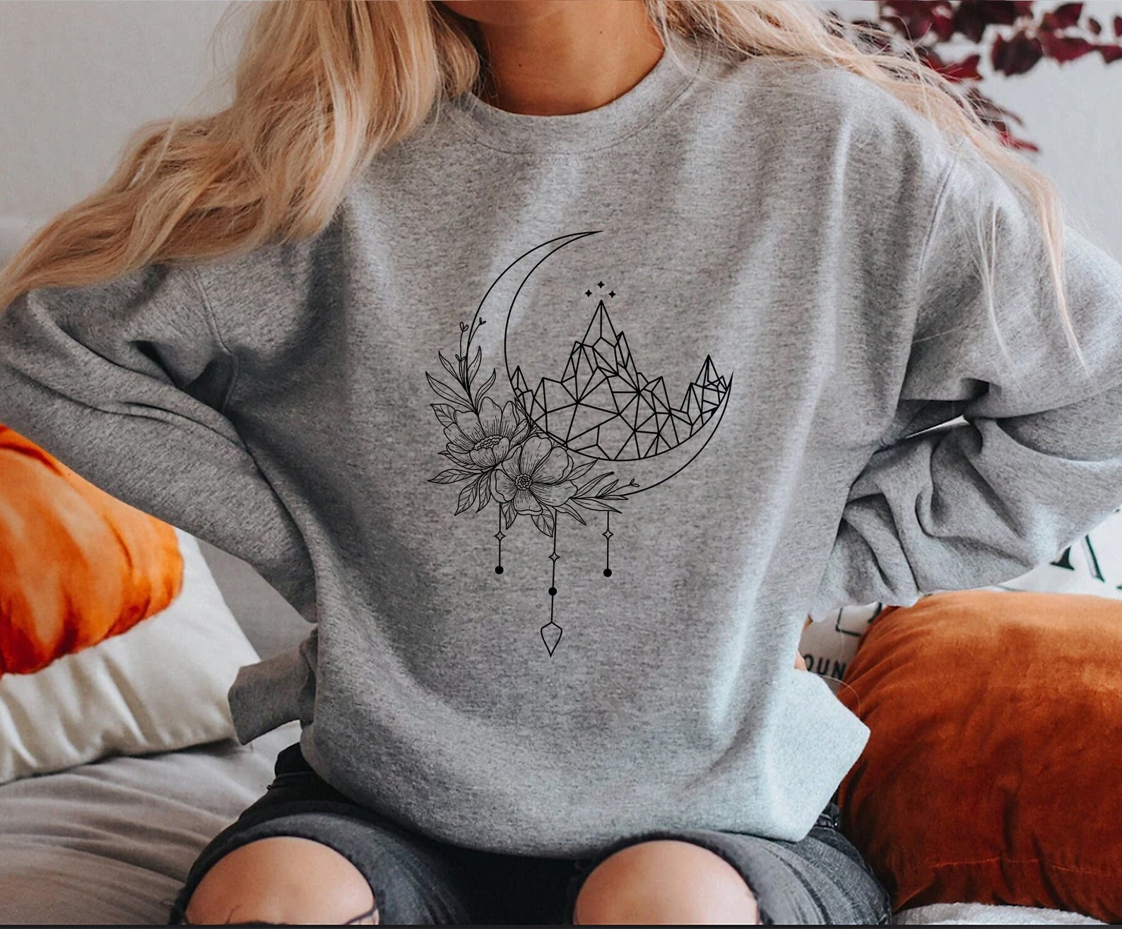 SJM ACOTAR Feyre's Tattoo SWEATSHIRT the Night Court - Etsy