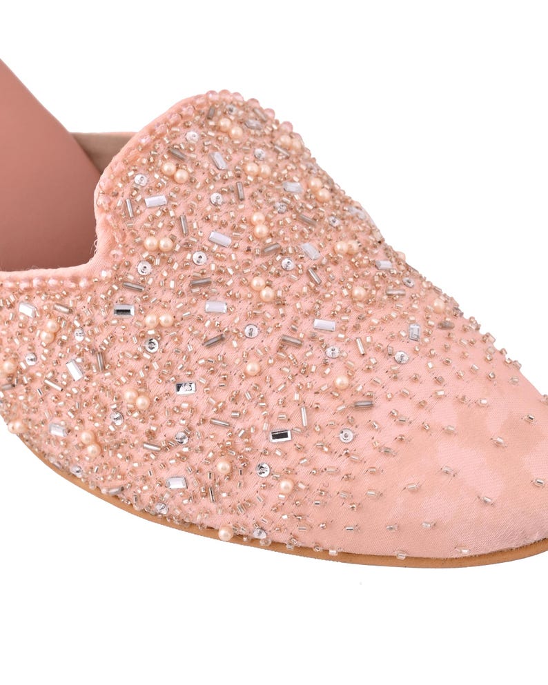 Blush Rose Block Heels | Handmade Shoes | Women's Pastel Sandals ...