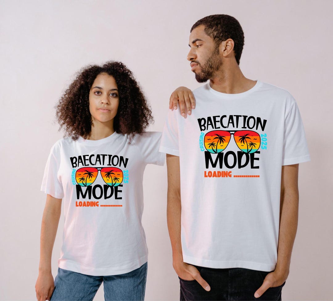 Cruise Baecation Mode Shirt Vacation T-shirt for Couples Cruise ...