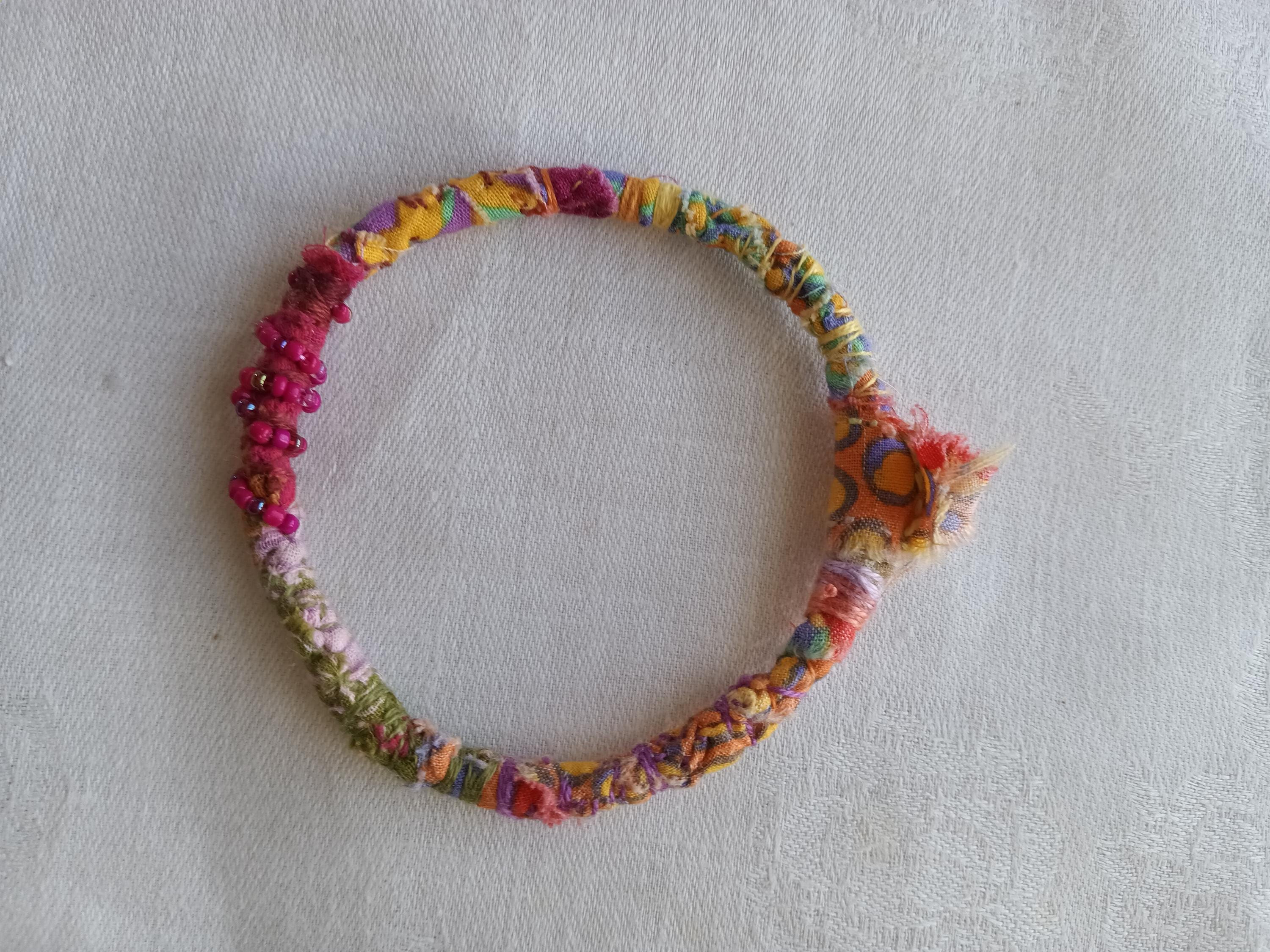 Boho Style Handmade Bangle Bracelets A Whimsical Blend of Vintage ...