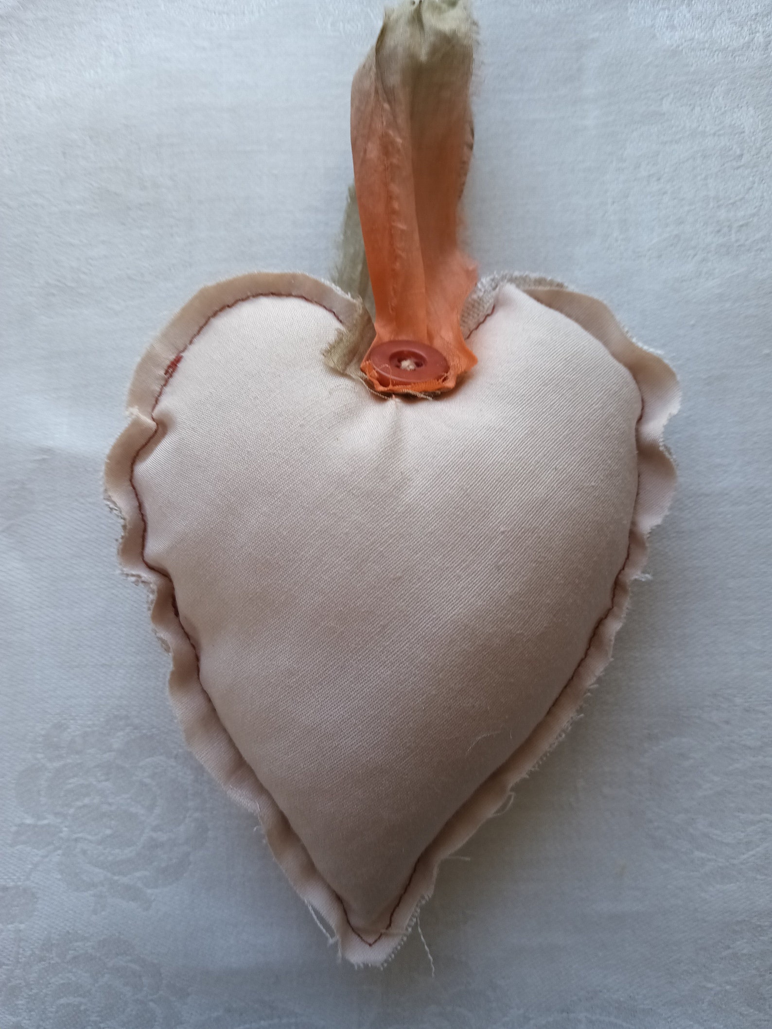 Hearts With Vintage Ticking - Etsy