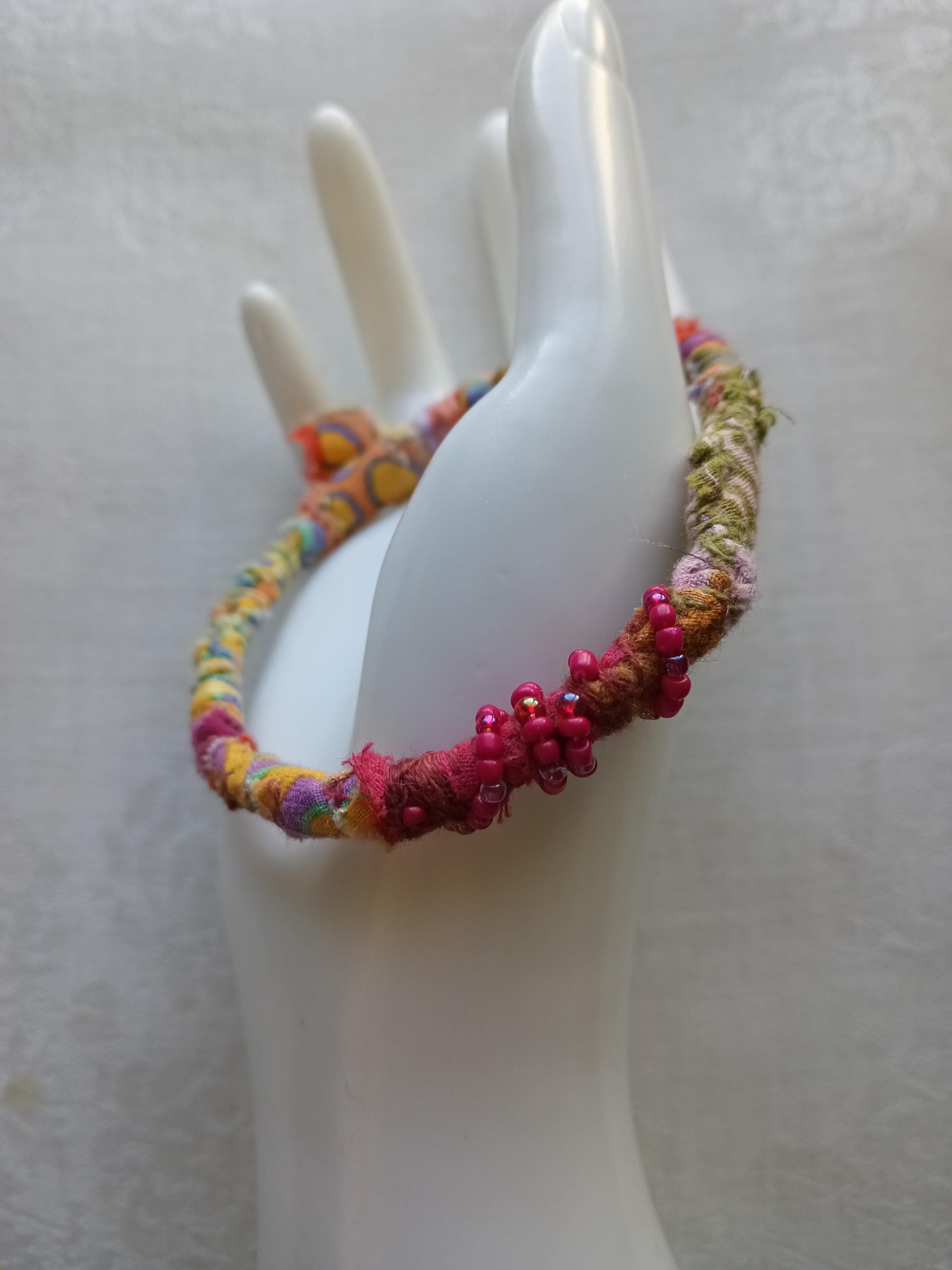 Boho Style Handmade Bangle Bracelets A Whimsical Blend of Vintage ...