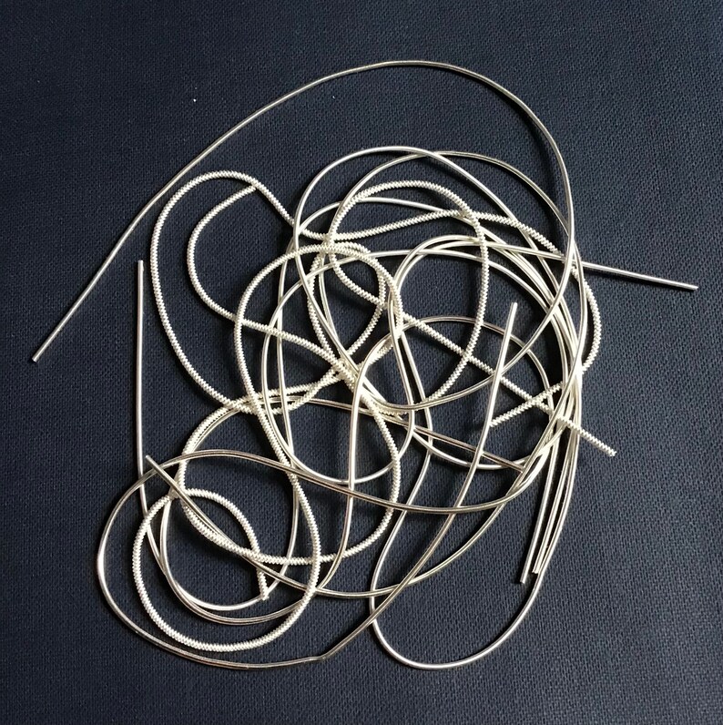 Japanese Silver Thread Collection 14 Different Threads Wires - Etsy