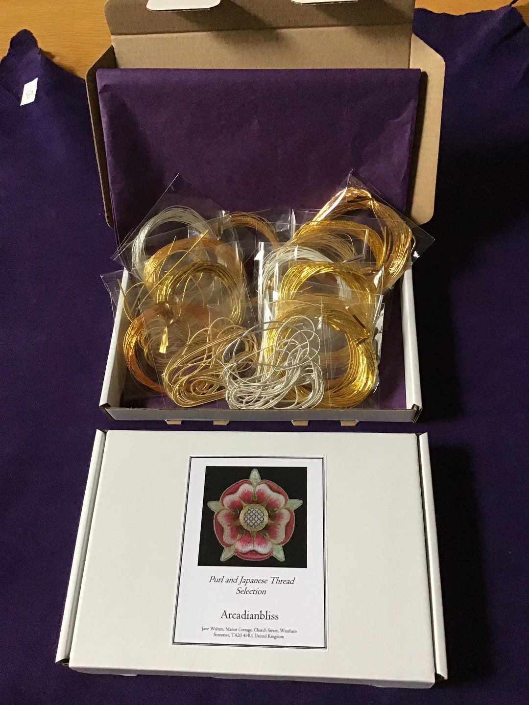 Japanese Gold Threads. Goldwork Embroidery Purl & Japanese Thread ...