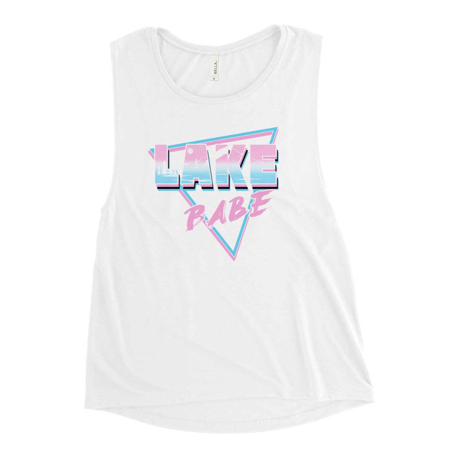 Lake Babe Tank Top, Summer Tank Top for Women, Vacation Muscle Tank ...