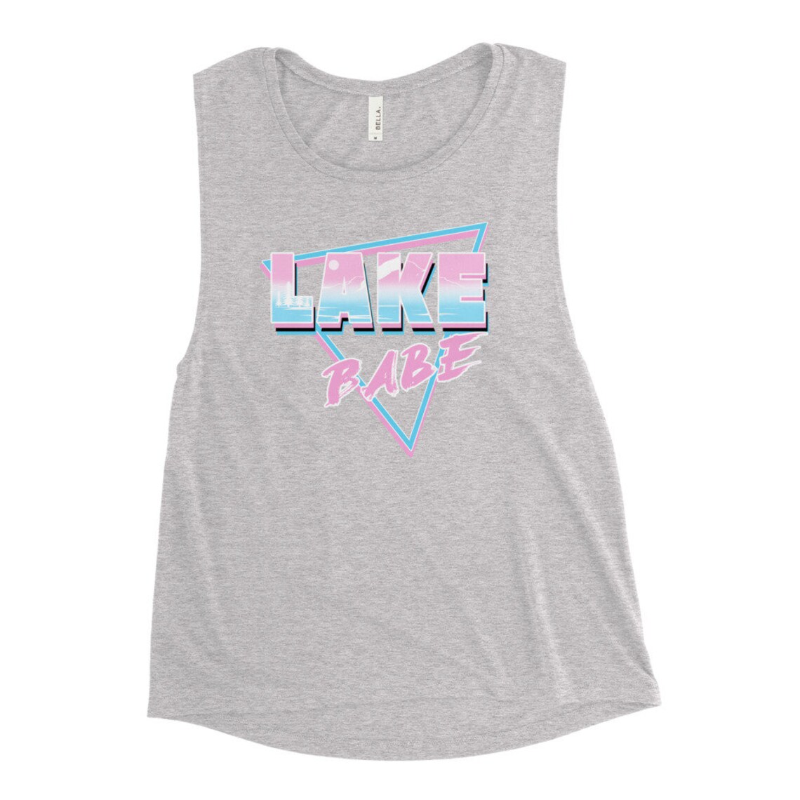 Lake Babe Tank Top, Summer Tank Top for Women, Vacation Muscle Tank ...