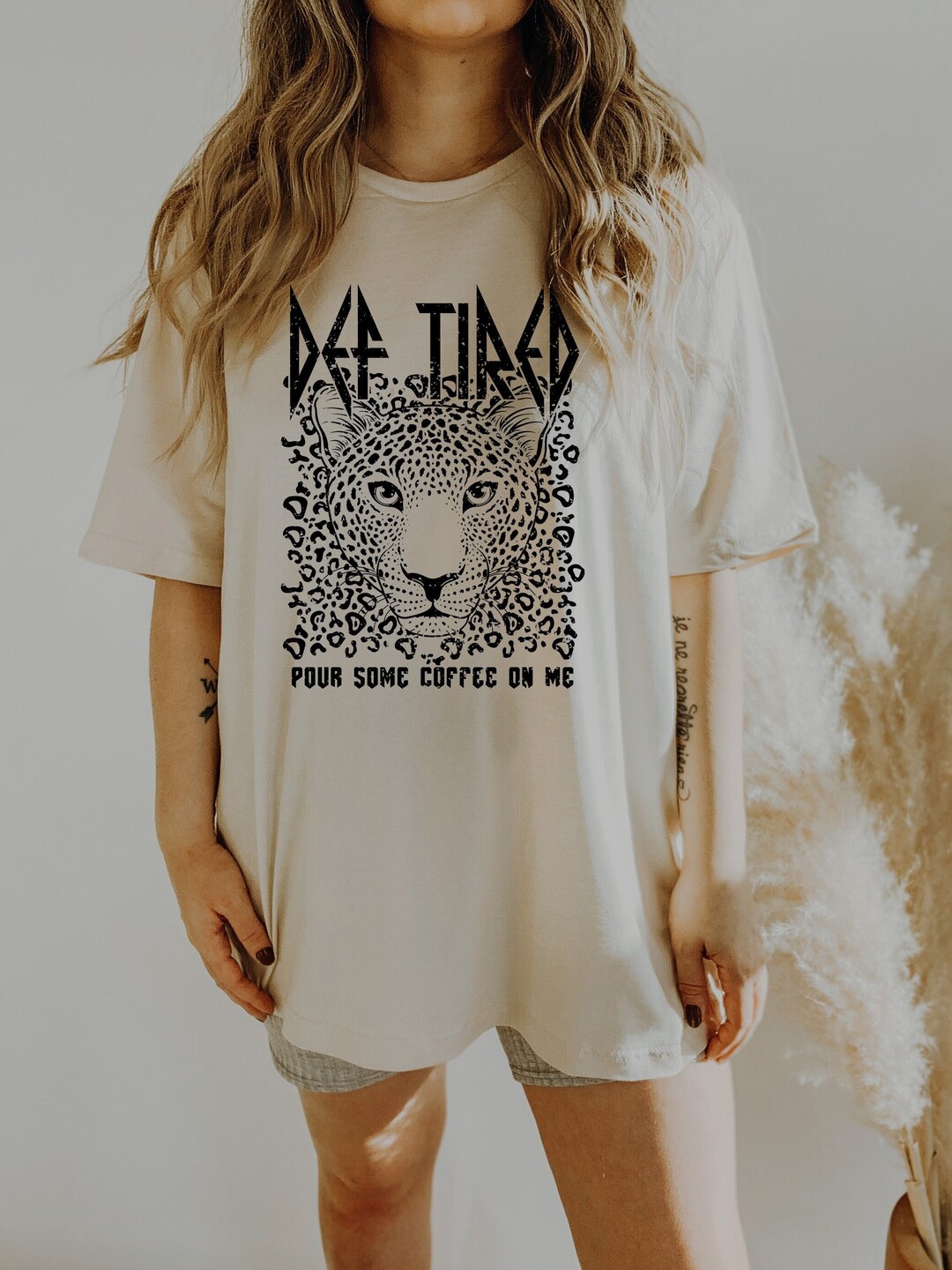 DEF TIRED Shirt | Retro Graphic Tee | Rock and Roll Shirt | Unisex ...