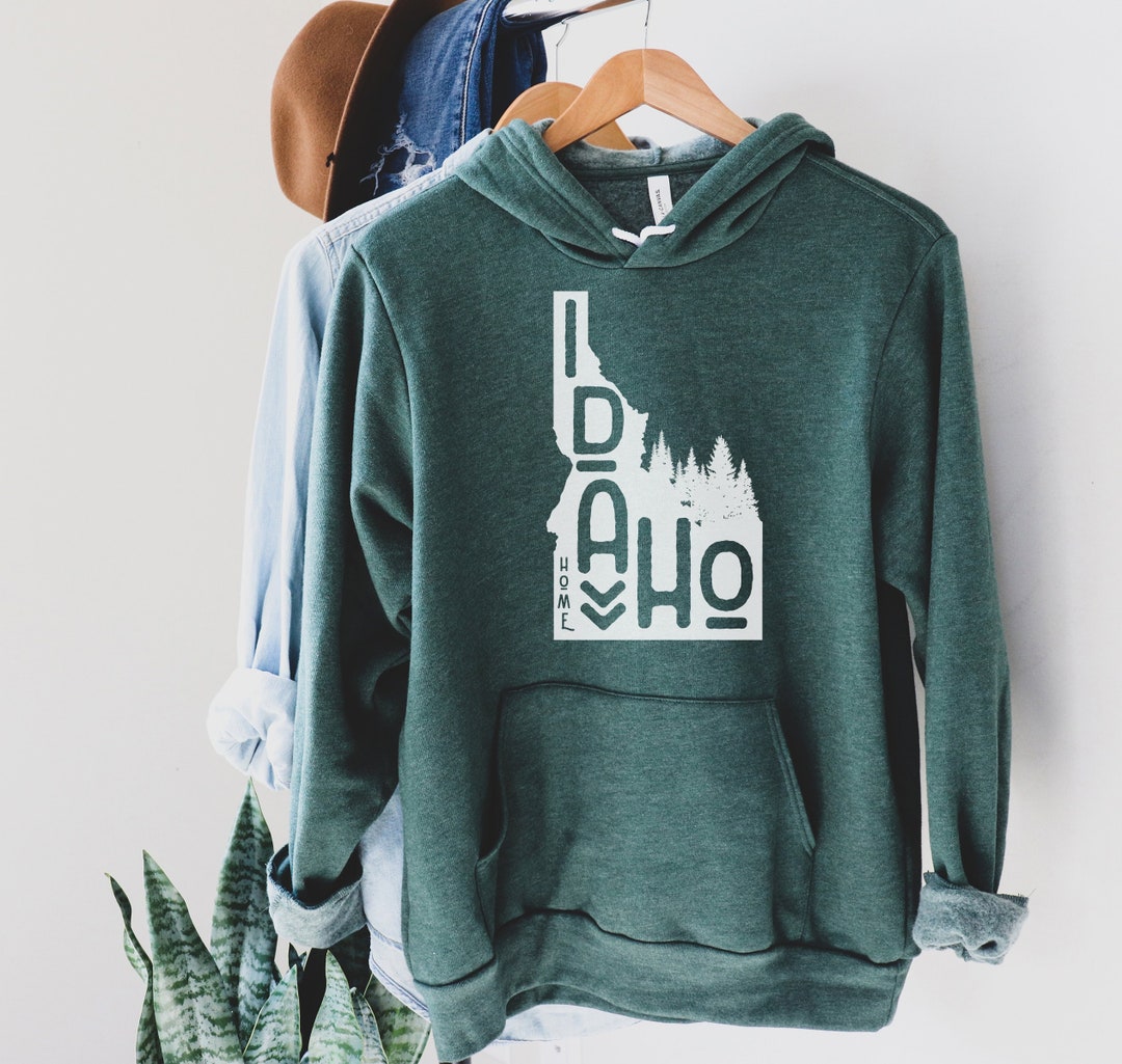 Idaho Sweatshirt - Pacific Northwest Sweatshirt - State Shirt - Nature ...