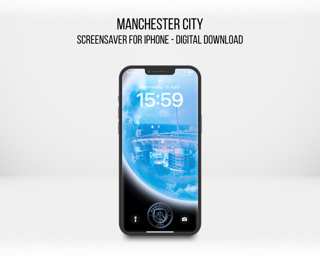 Manchester City Screensaver iPhone - Etsy